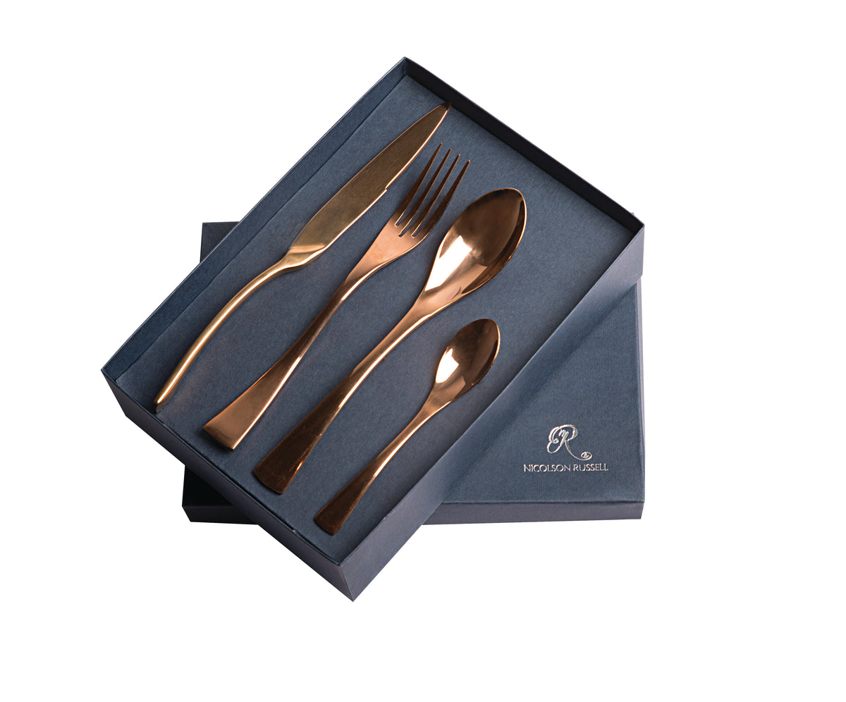 Venice Rose Gold 24pc – Tasteful Living